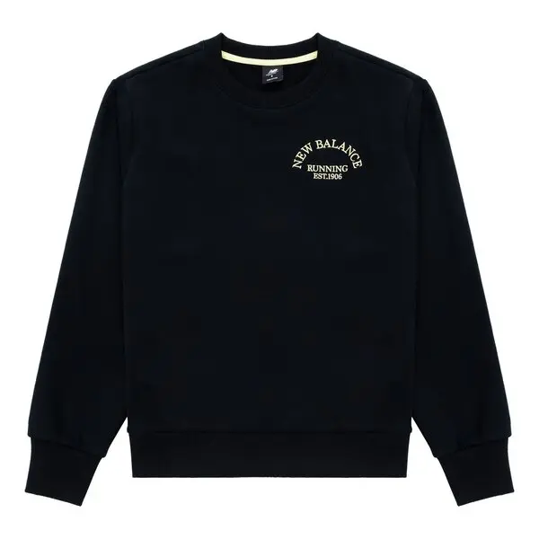 NEW BALANCE Casual Sport Sweatshirt - Black