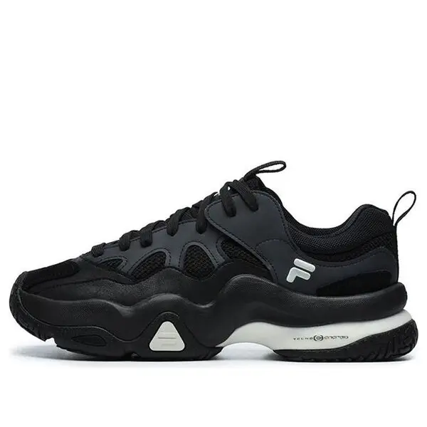 FILA FUSION Scud Shoes - Black/white