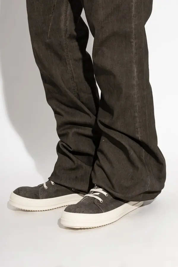 Rick Owens Vegan Sneaks High-top Sneakers - Grey