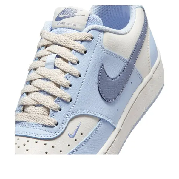 Nike Court Vision Low Next Nature Sneakers - Blue/white