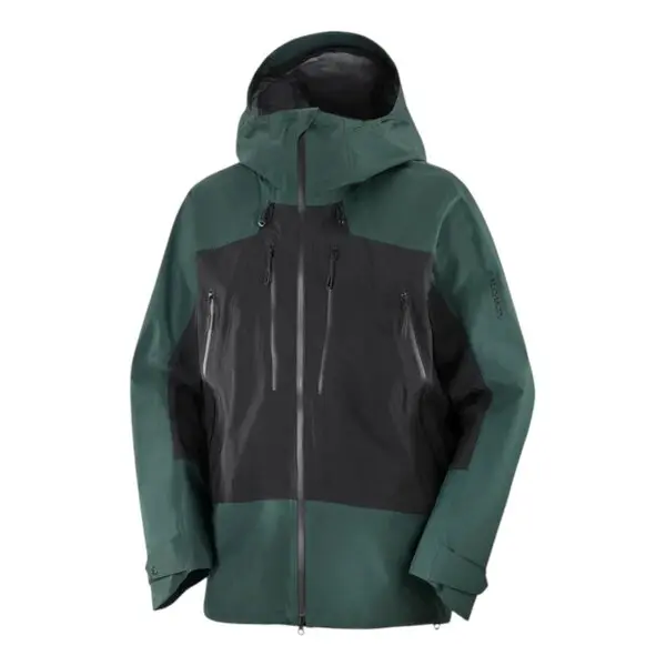 SALOMON Scrambler Gore-tex Jacket - Green Gables/deep Black