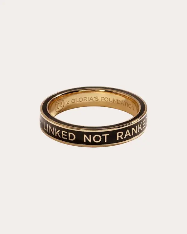 INCREDIBLE RISING 14k Gold Gloria Band Ring