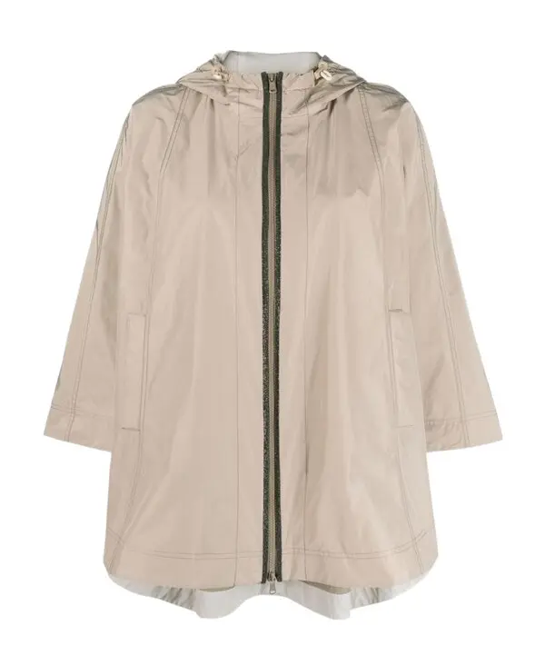 Brunello Cucinelli Hooded Zipped Jacket