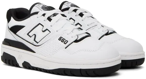 NEW BALANCE Bb550 Paneled Sneakers - Gray