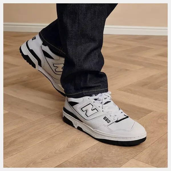 NEW BALANCE Bb550 Paneled Sneakers - Gray