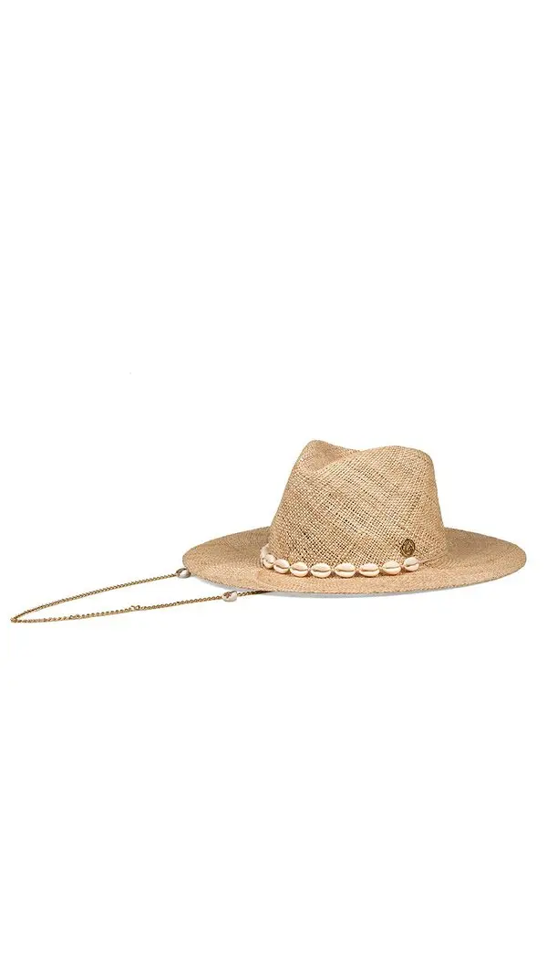 LE TRAP Neutrals Mykonos Fedora Hat