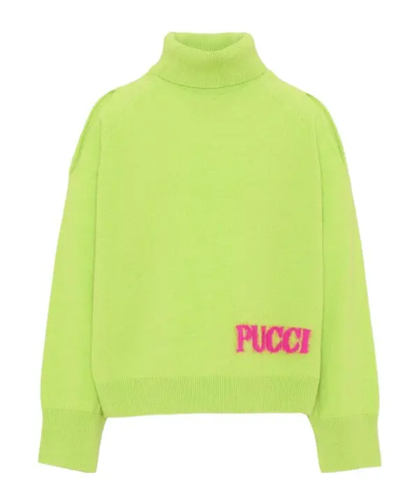 Emilio Pucci Long-sleeved Turtleneck Sweater