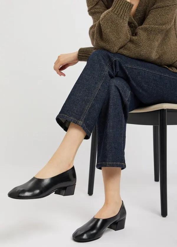 Khaite Marcy 30 Leather Pumps