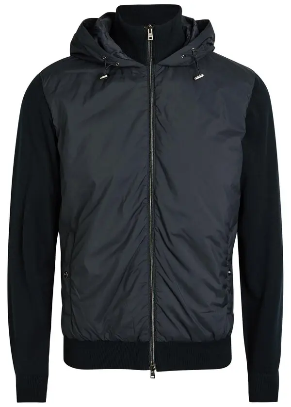 Herno Quilted Hooded Cotton Jacket