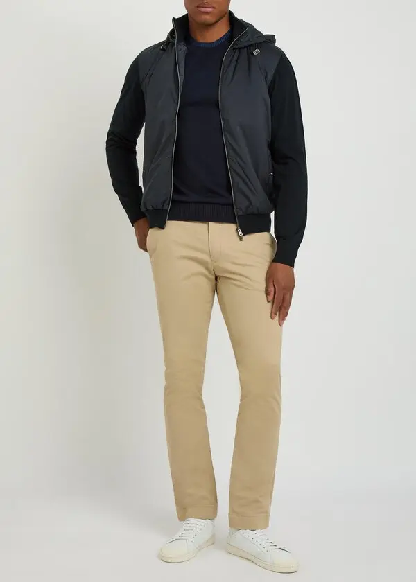 Herno Quilted Hooded Cotton Jacket