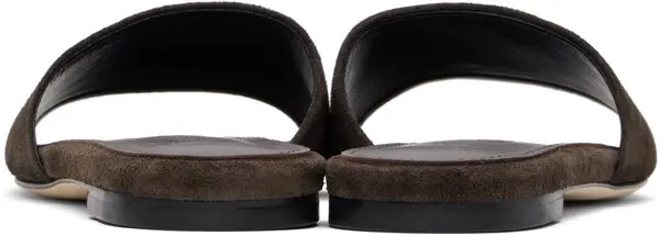AeydĒ Anna Slip-on Square-toe Slides