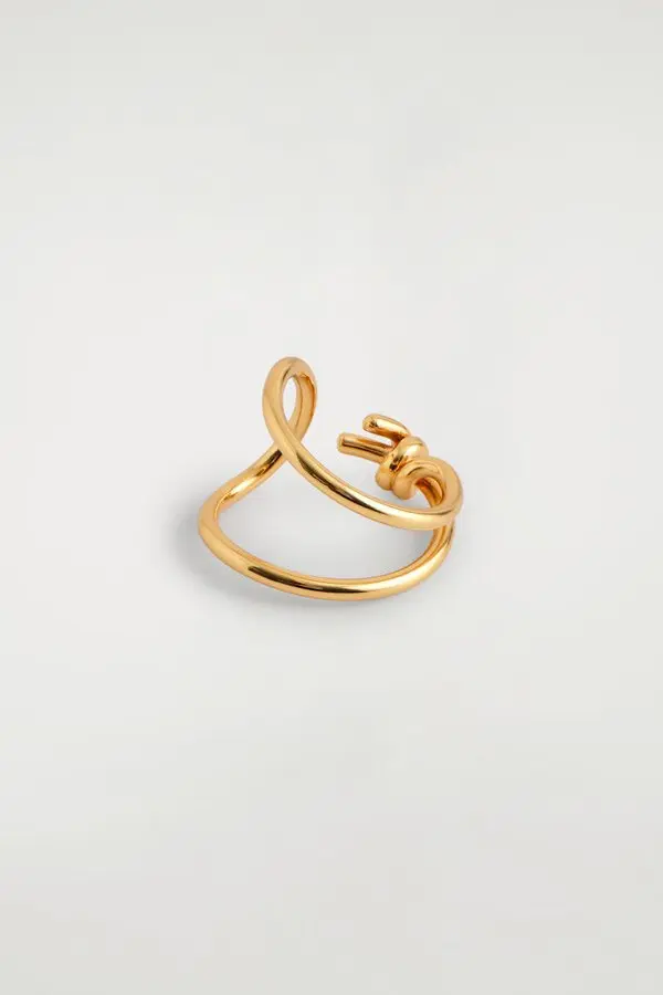 Cos Knotted Sculptural Ring