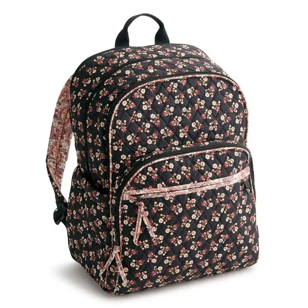 VERA BRADLEY Large Bancroft Backpack In Melissa Ditsy