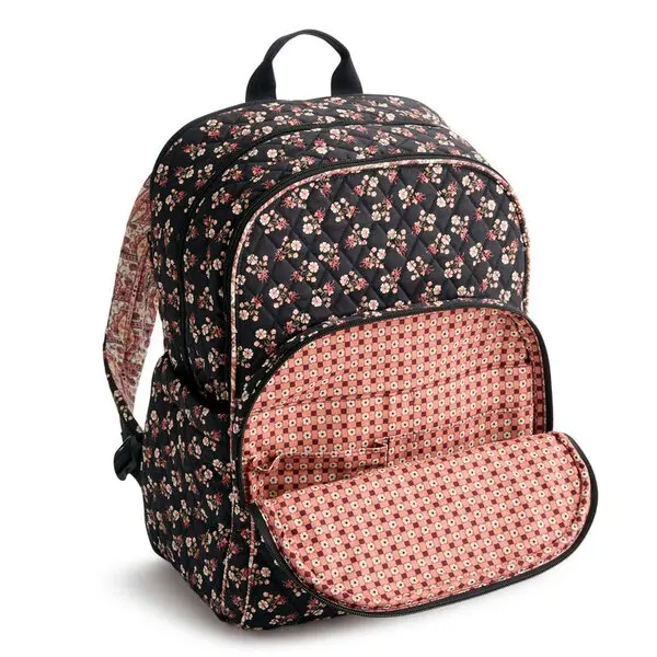 VERA BRADLEY Large Bancroft Backpack In Melissa Ditsy
