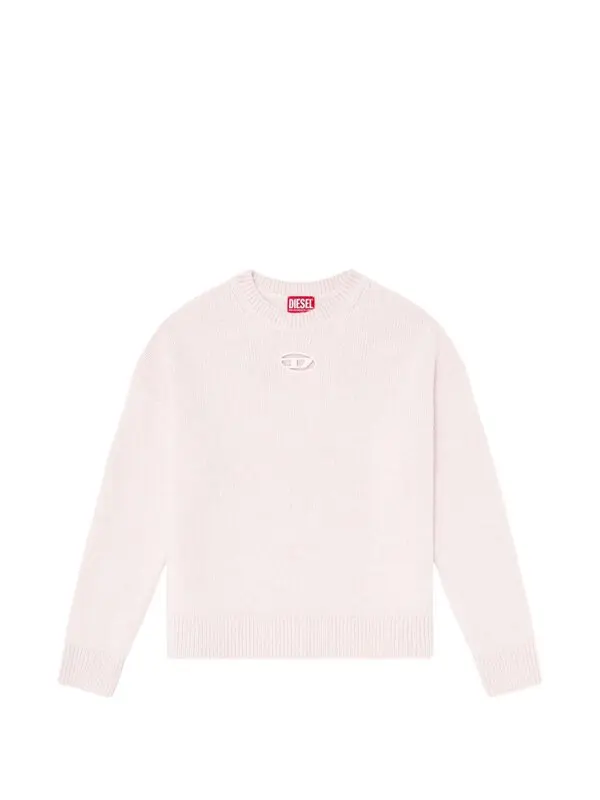 DIESEL® Logo Wool Blend Sweater