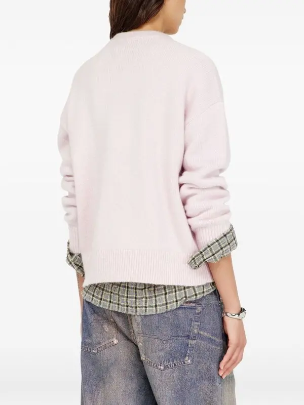 DIESEL® Logo Wool Blend Sweater