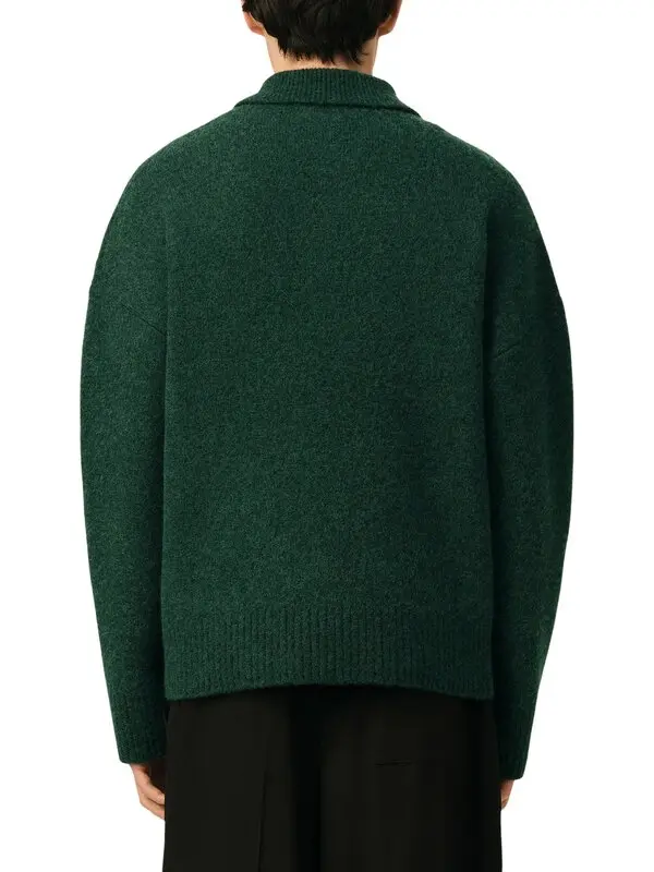 AMI Paris De Coeur Polo Shirt - Green