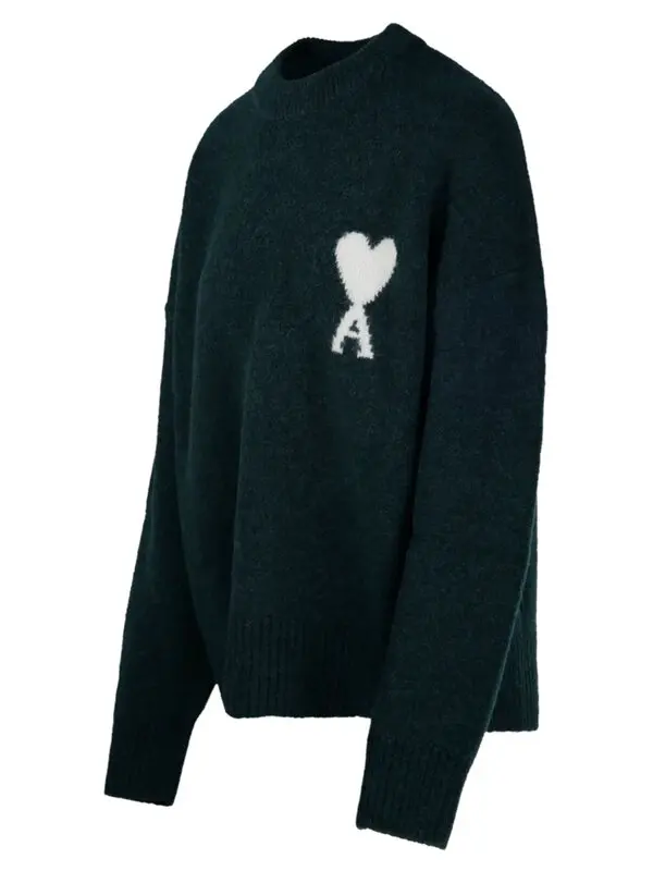AMI Paris De Coeur Crew Neck Sweater