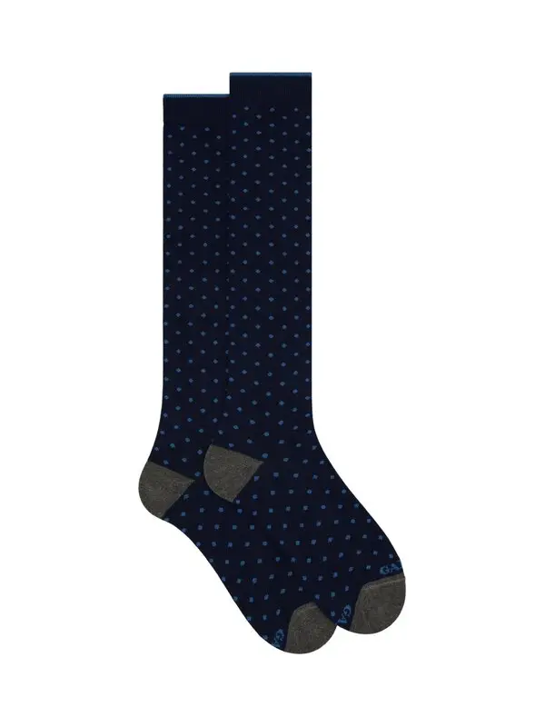 GALLO Cotton Socks - Blue