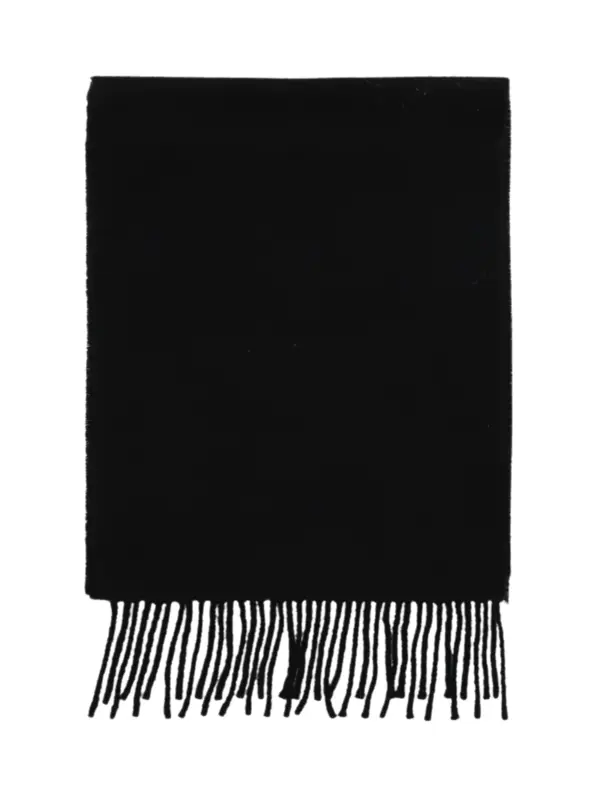 AMI Paris De Coeur Wool Scarf