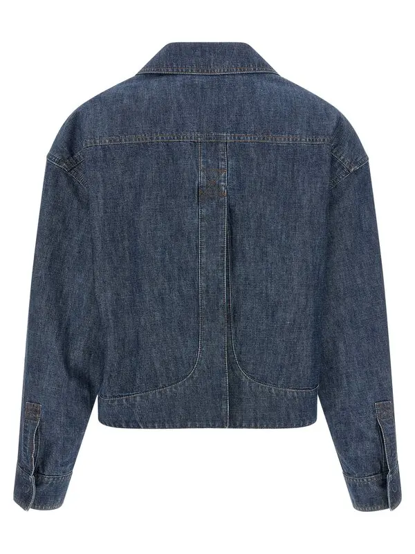 Fendi Chambray Denim Jacket - Blue