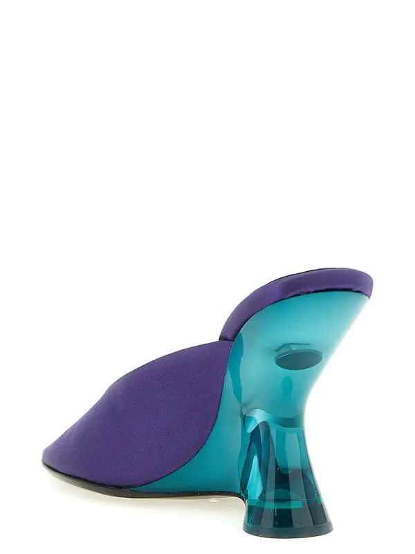 Dries Van Noten Satin Mules