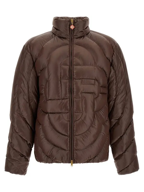 Casablanca Monogram' Quilting Down Jacket