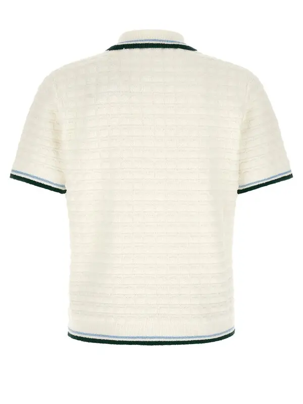 Casablanca Bouclé Polo Shirt
