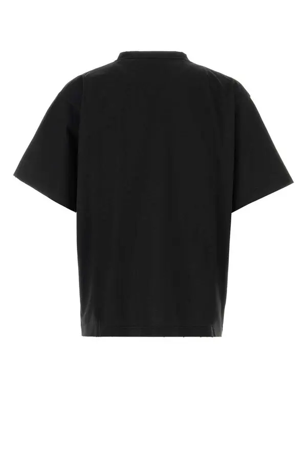Balenciaga Cotton Oversize T-shirt - Black