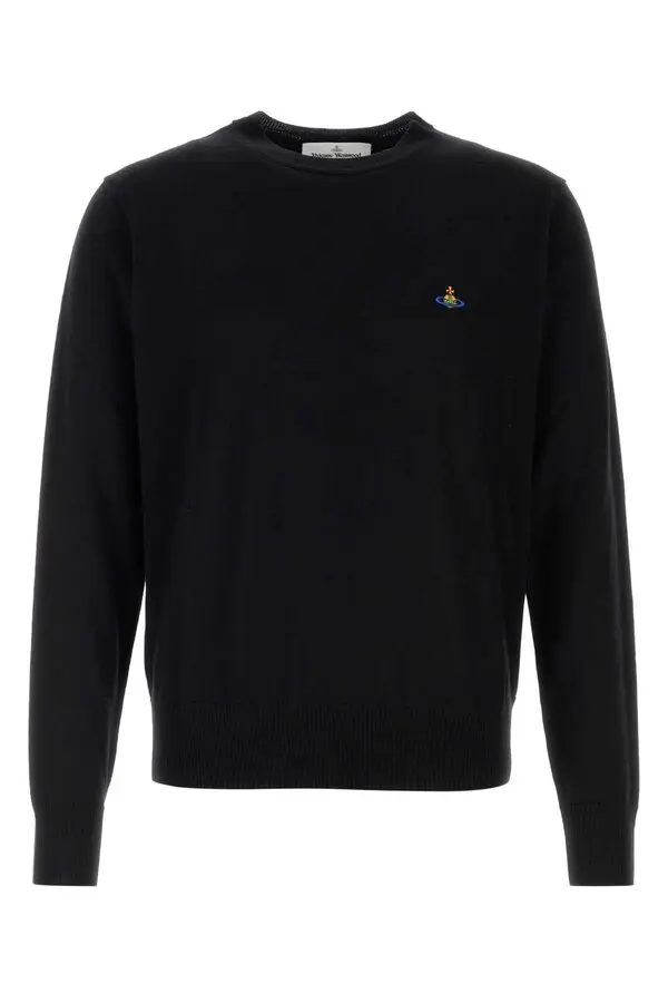 VIVIENNE WESTWOOD Alex Wool Sweater - Black