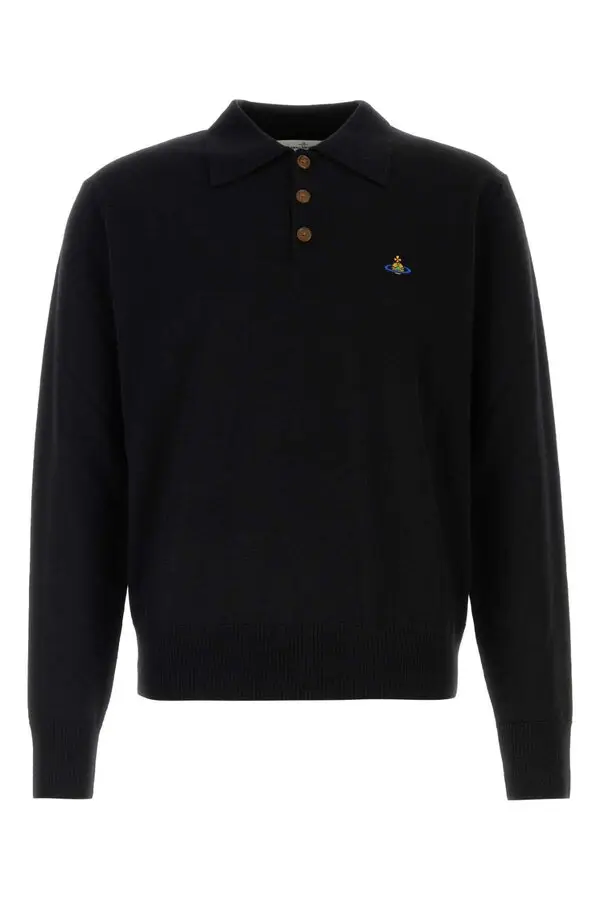 VIVIENNE WESTWOOD Wool Mark Polo Shirt