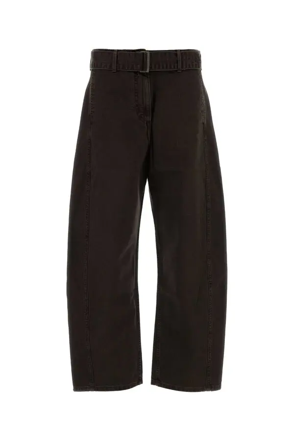 Magda Butrym Chocolate Denim Jeans
