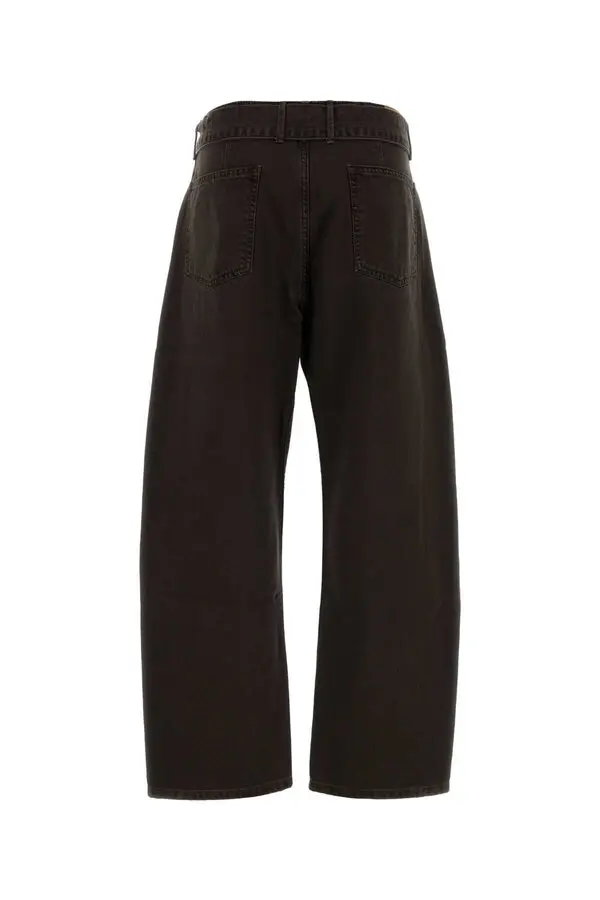 Magda Butrym Chocolate Denim Jeans