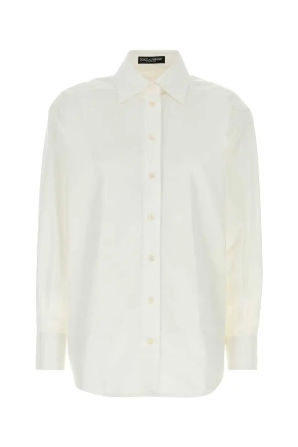 Dolce & Gabbana Poplin Shirt - White