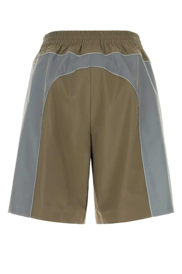 Balenciaga Mud Tech Fabric Bermuda Shorts