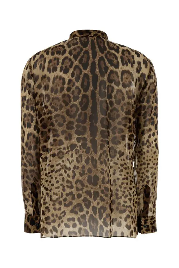 Dolce & Gabbana Printed Georgette Shirt