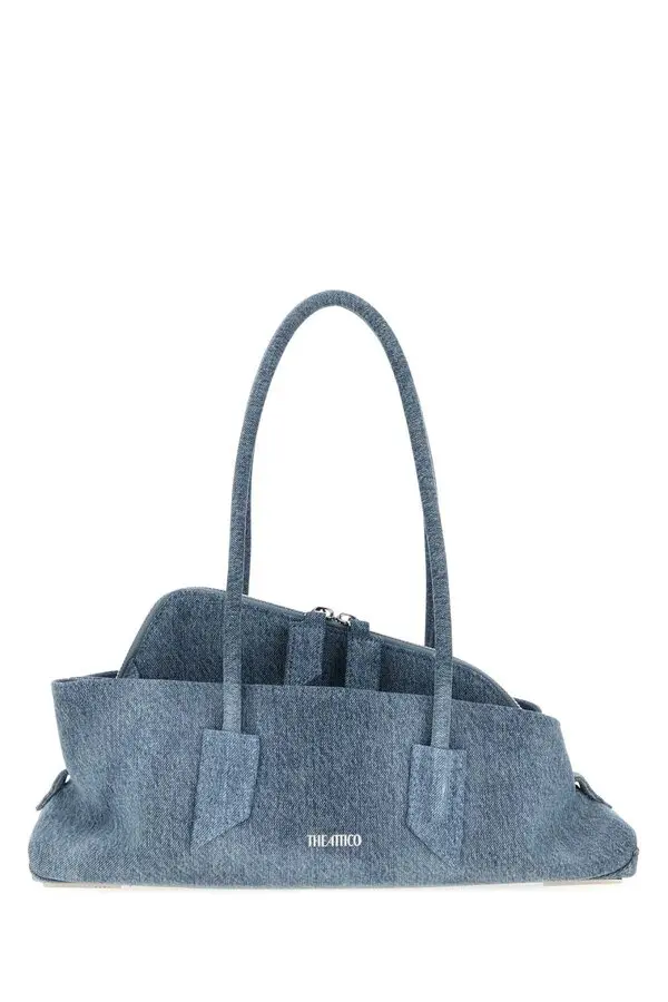 Attico Small La Passeggiata Shoulder Bag - Blue