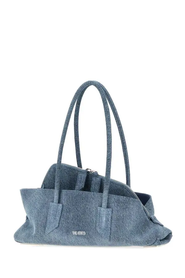 Attico Small La Passeggiata Shoulder Bag - Blue