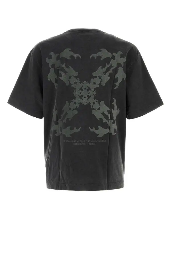 Off-White Slate Cotton T-shirt
