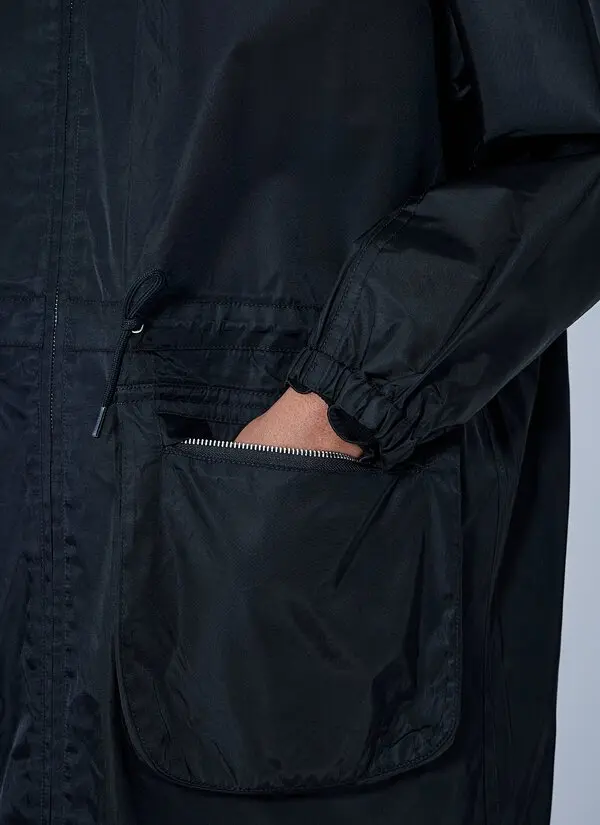 Prada Re-nylon Drawstring Coat