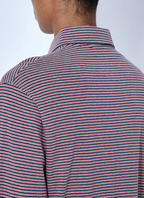 JIL SANDER Long Sleeve Polo Shirt