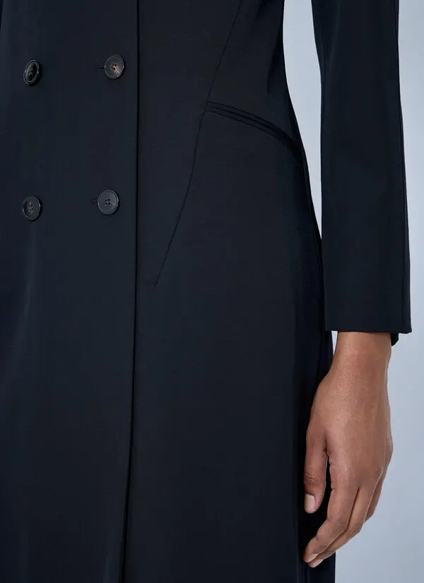 Dries Van Noten Ronna Double-breasted Wool Coat