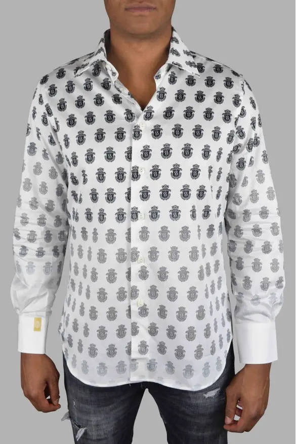 BILLIONAIRE Ls Milano All Over Shirt