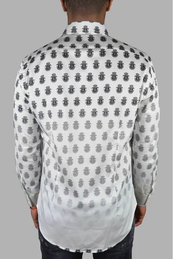 BILLIONAIRE Ls Milano All Over Shirt