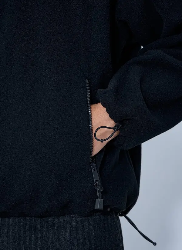 Miu Miu Half-zip Fleece Sweatshirt