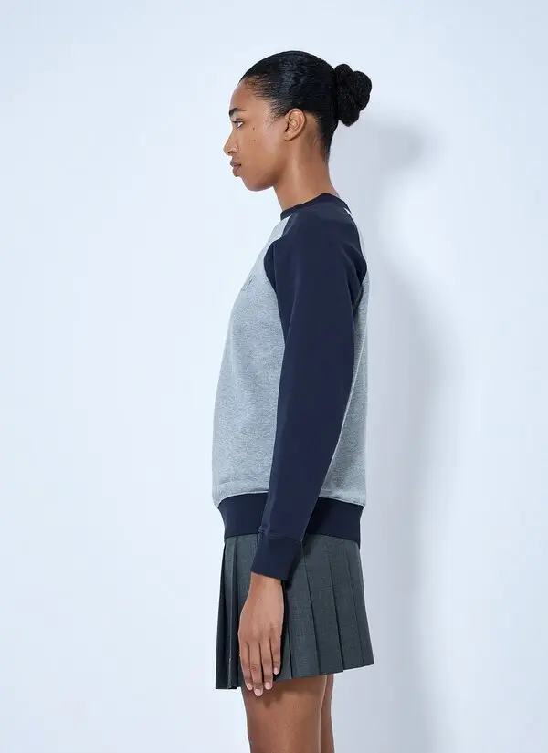 Miu Miu Raglan Sleeve Sweatshirt