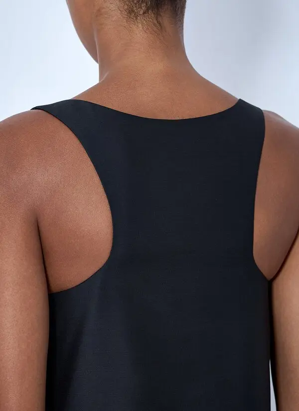 Dries Van Noten Sleeveless Wool And Silk-blend Maxi Dress