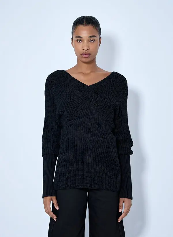 LEMAIRE Lemiare Off-the-shoulder Chunky Knit Jumper