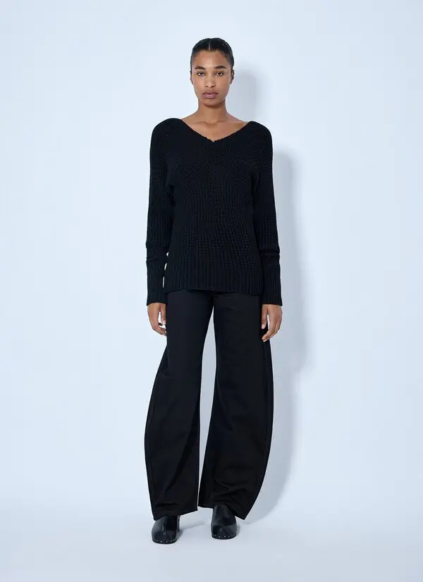 LEMAIRE Lemiare Off-the-shoulder Chunky Knit Jumper