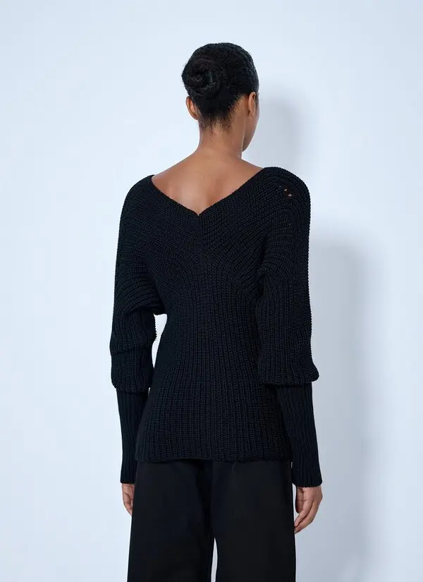 LEMAIRE Lemiare Off-the-shoulder Chunky Knit Jumper